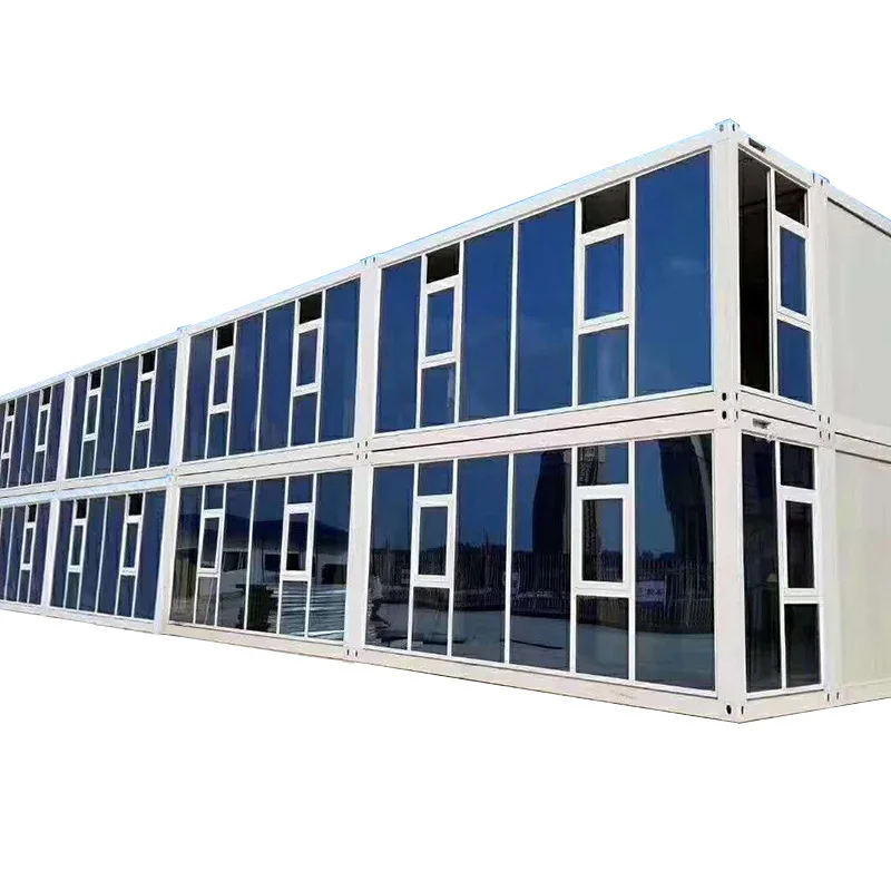 Modern Prefab 20ft Container Office/ Container Showroom Modular Mobile ...