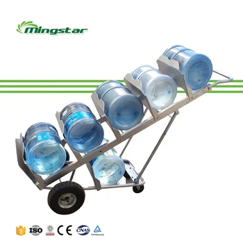 Bucket Heavy Steel Foldable Hand Carts 5 Gallon Bottle Water Trolleys ...