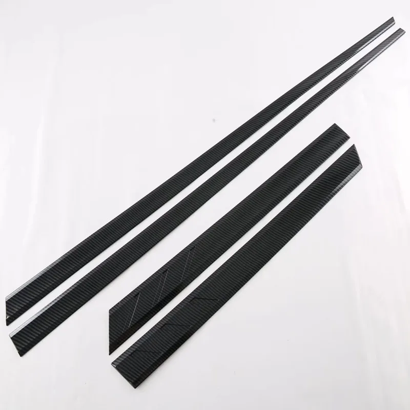 Exterior Side Door Line Garnish Body Trim Accent Molding Cover ...