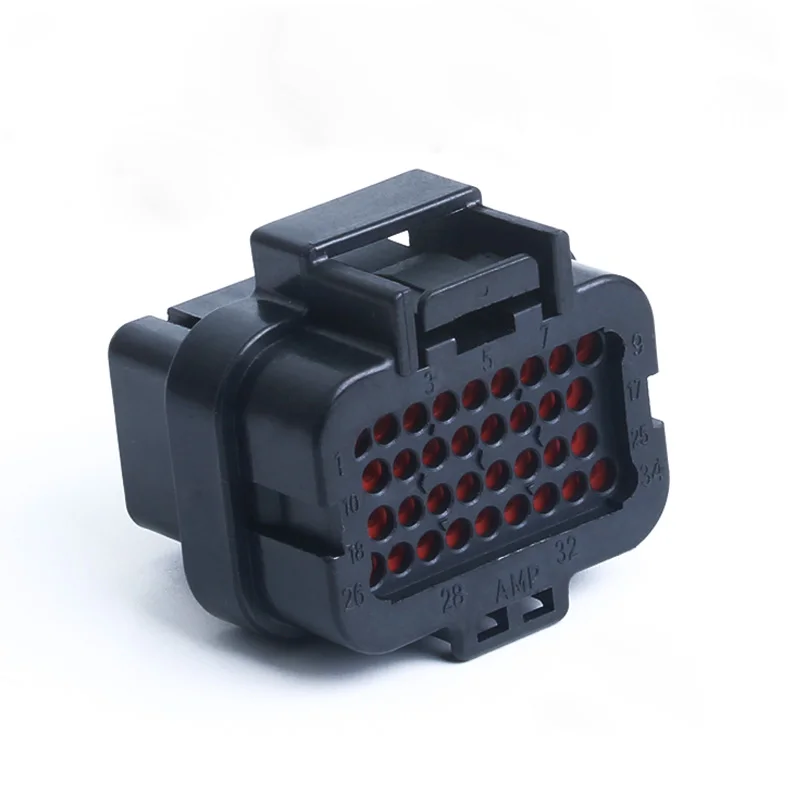 4 Row 34 Pin Automotive ECU Connectors - Amp Superseal