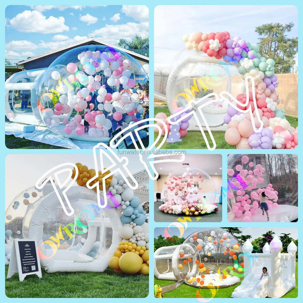 Luxury Outdoor Tent Party Rental - Inflatable Balloon Dome