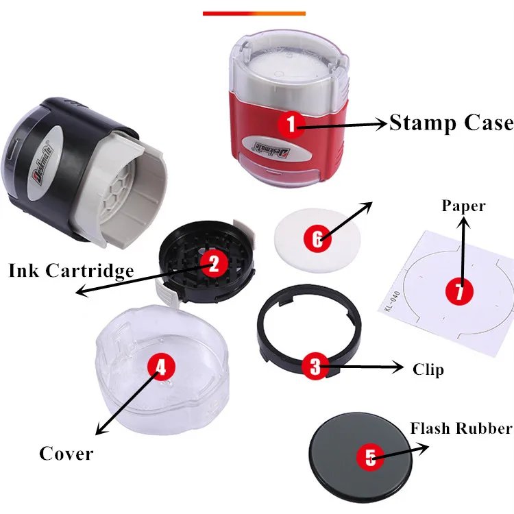 Deskmate KL Flash Stamp Handle - High Quality & Customizable