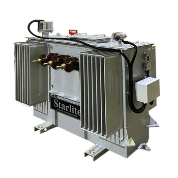 3 Phase Power Energy Saving Oil Immersed Transformers 200 Kva Al-al ...