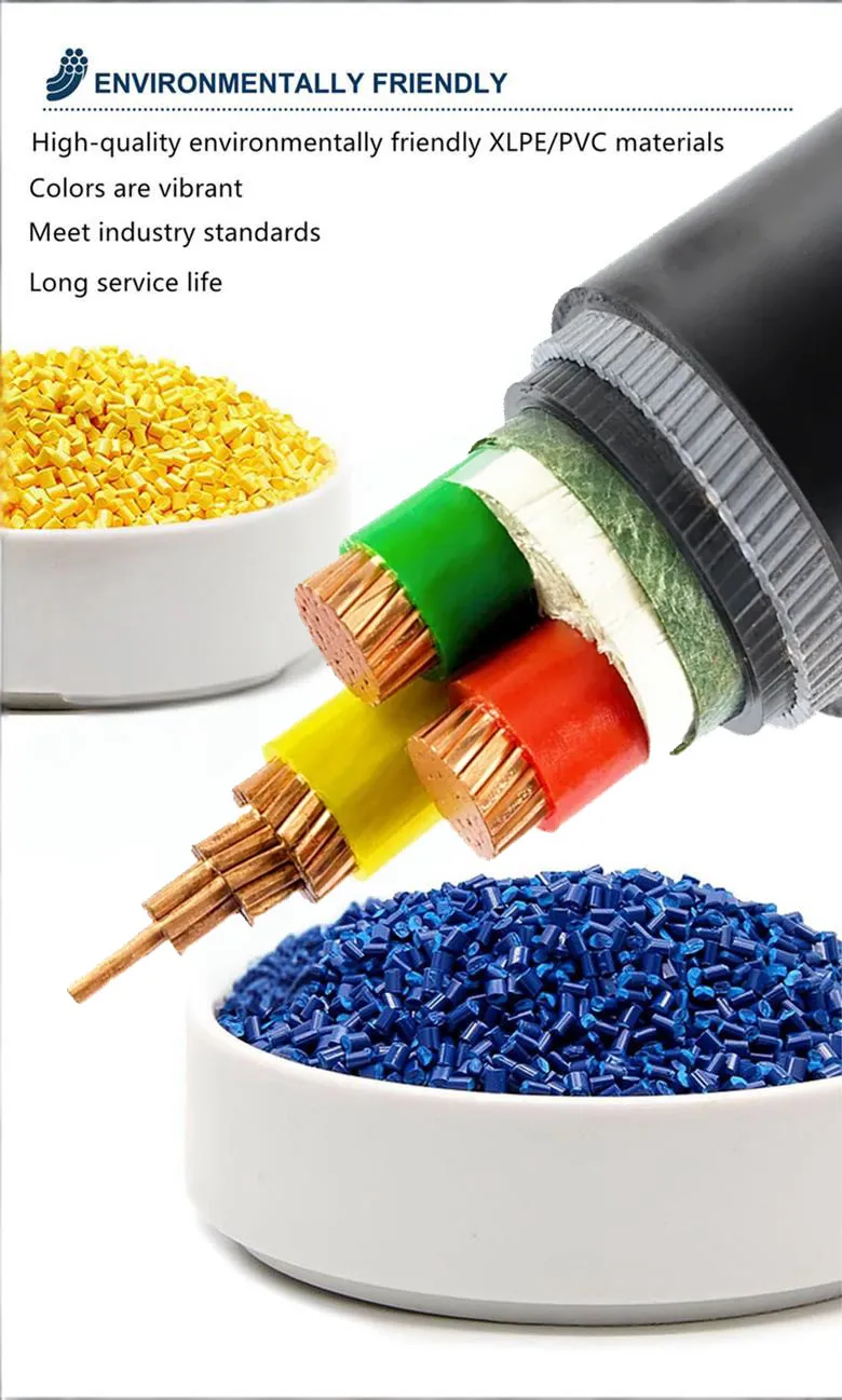 VAV XLPE SWA PVC Underground Armoured Power Cable 4x25mm-4x240mm 50mm2 ...