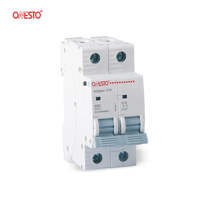 Factory Sale Thermal Magnetic Mcb 6a 10a 16a 20a 25a 32a 40a 63a Miniature Circuit Breaker 4p Ac ...