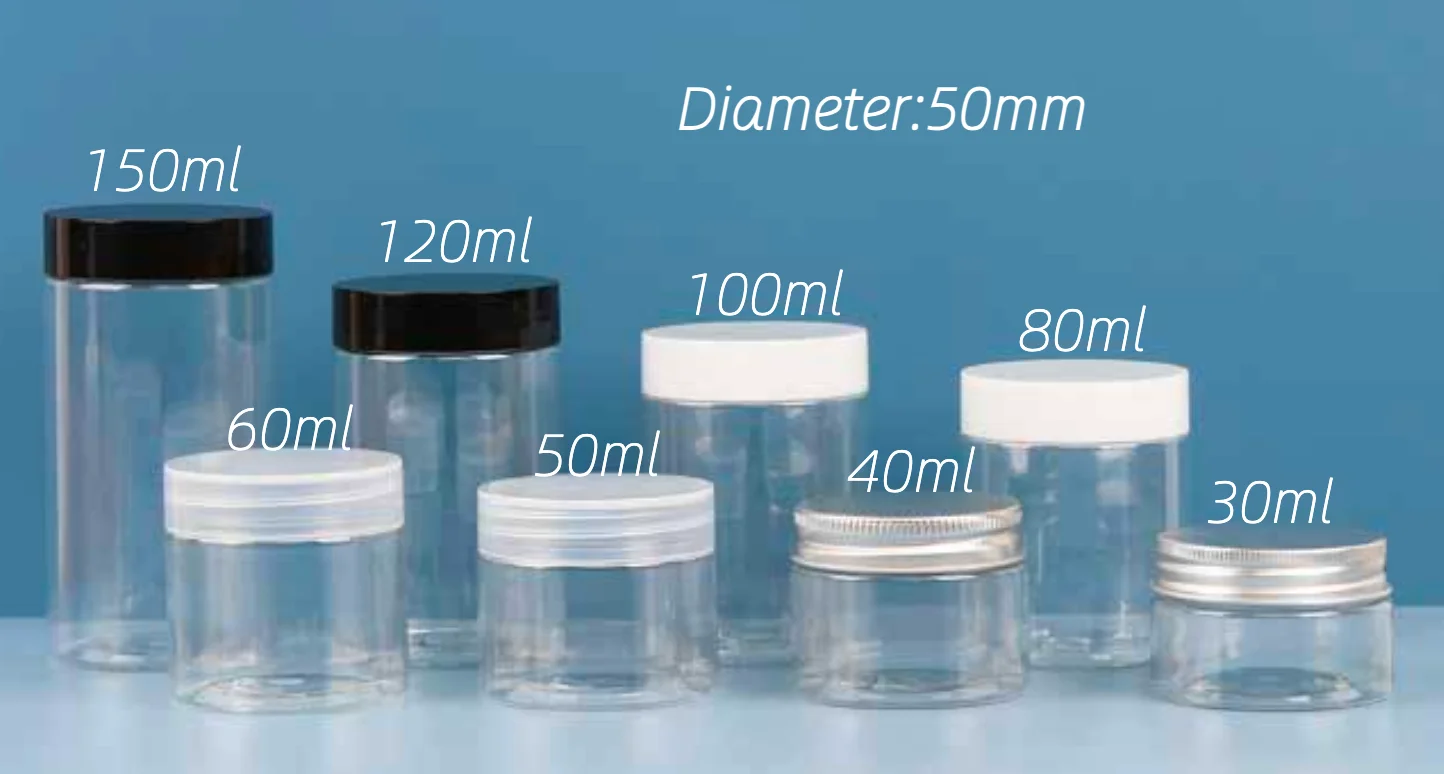 Custom 100ml 200ml 8oz 300ml 12oz 500ml Clear White Black Amber Wide ...