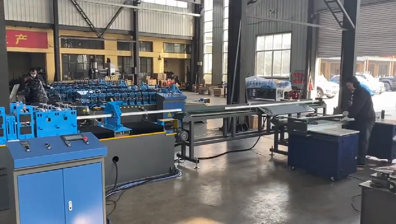 Aluminium Steel Flashing Roll Former Metal Roof Trim Edge Roll Forming ...