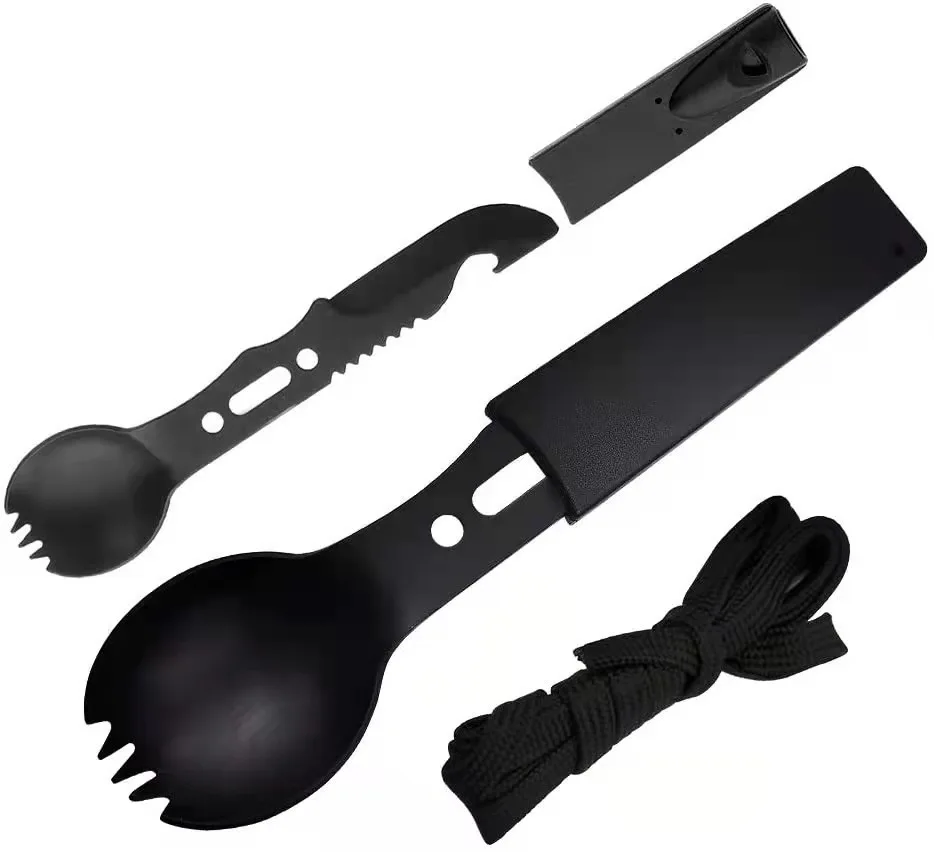 Spork Of Steel Utensils Set Proof Travel Spork Camping Spork 7 In 1 ...