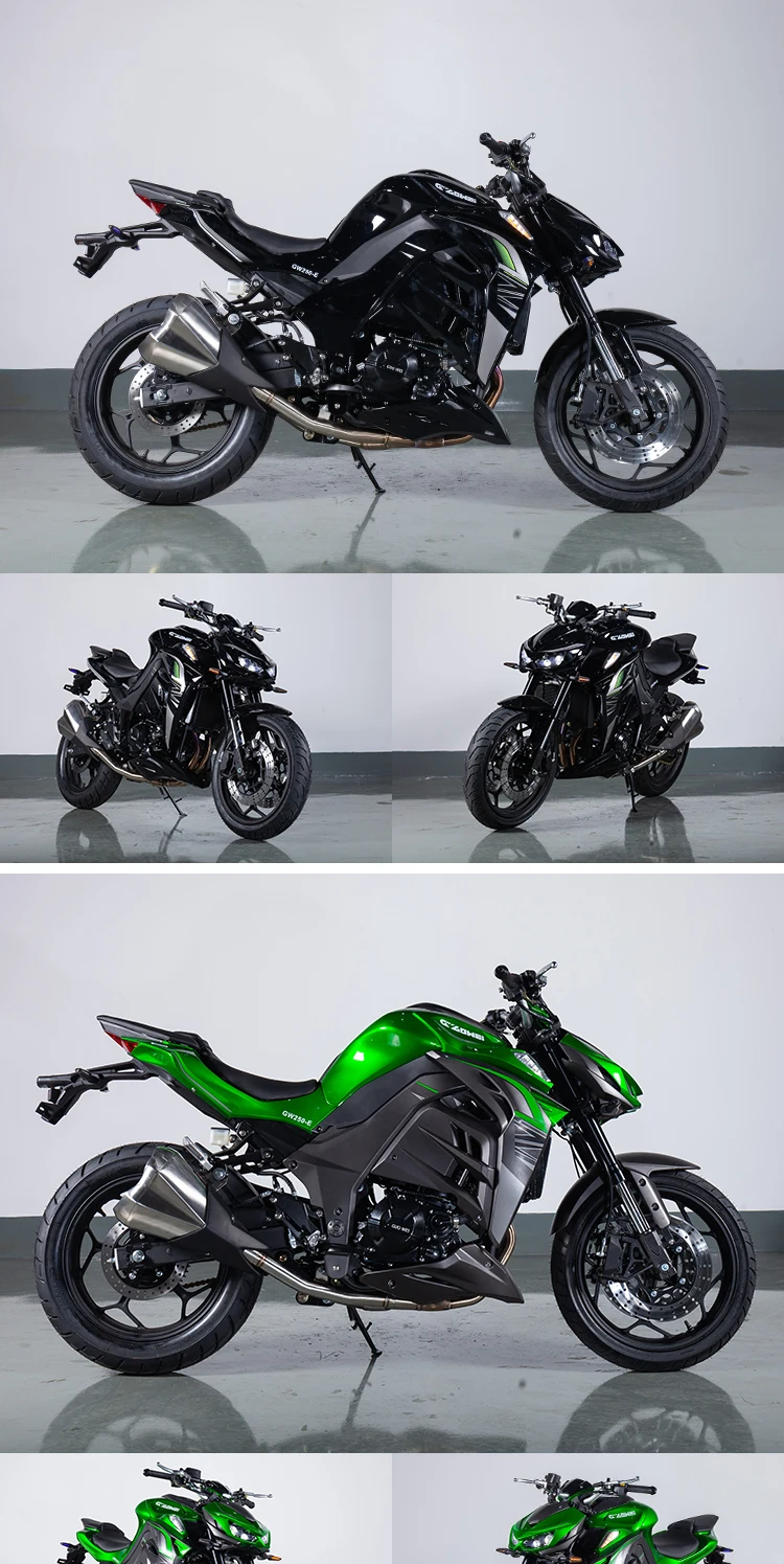 Cheap Racing Motorcycles 400CC Dual Cylinder Gas Scooters