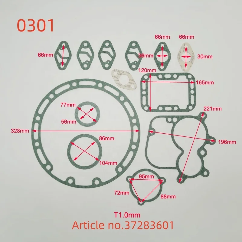 Gasket Set for Refrigeration Compressors - Reliable Performance