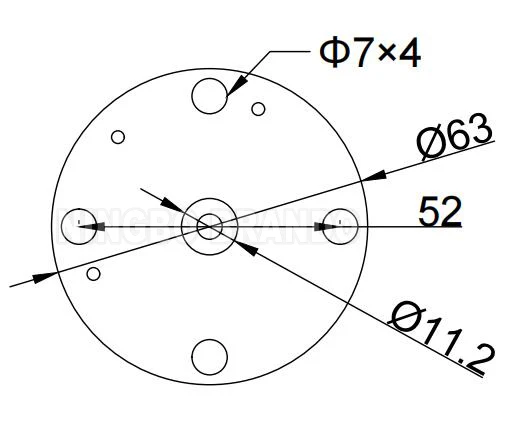 K4000 M1182 K4007 M1156 Rca40 Diaphragm For Ca40mm Rca40mm Pulse Jet ...