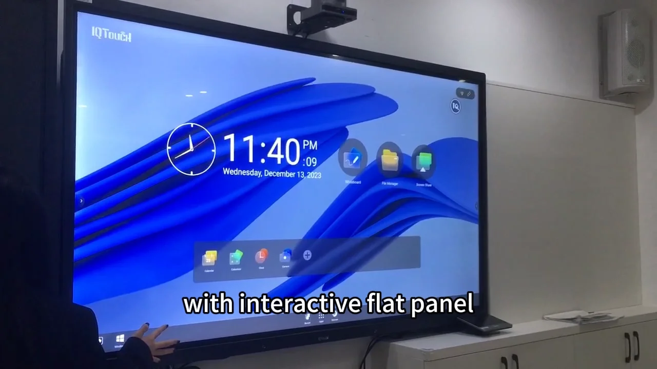 Digital Anti Glare Smart Screen Teaching White Board Electronic ...