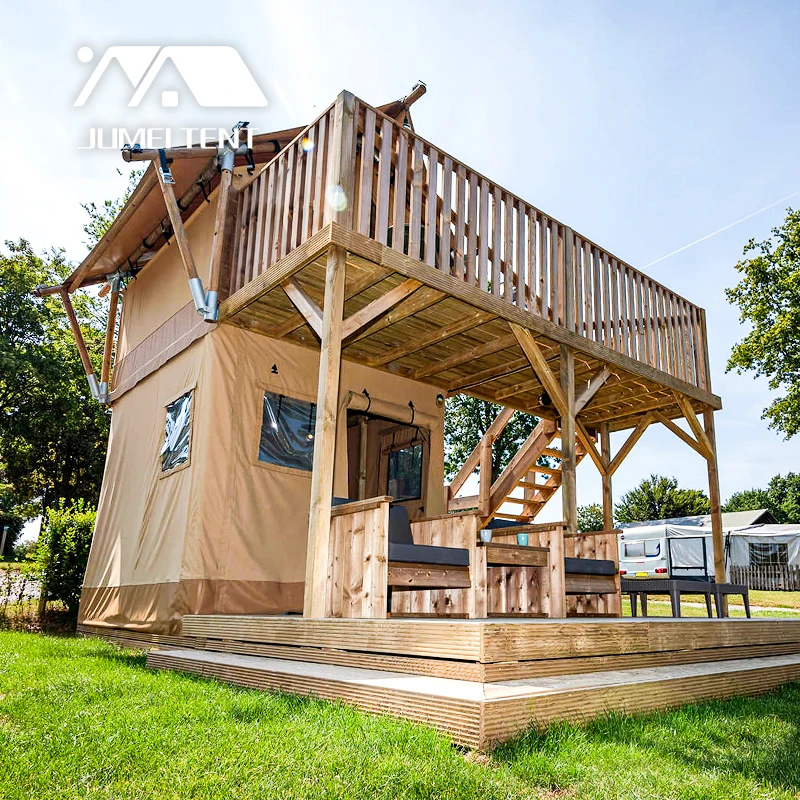 Camping Resort Hotel Double Decker PVC Waterproof Tents