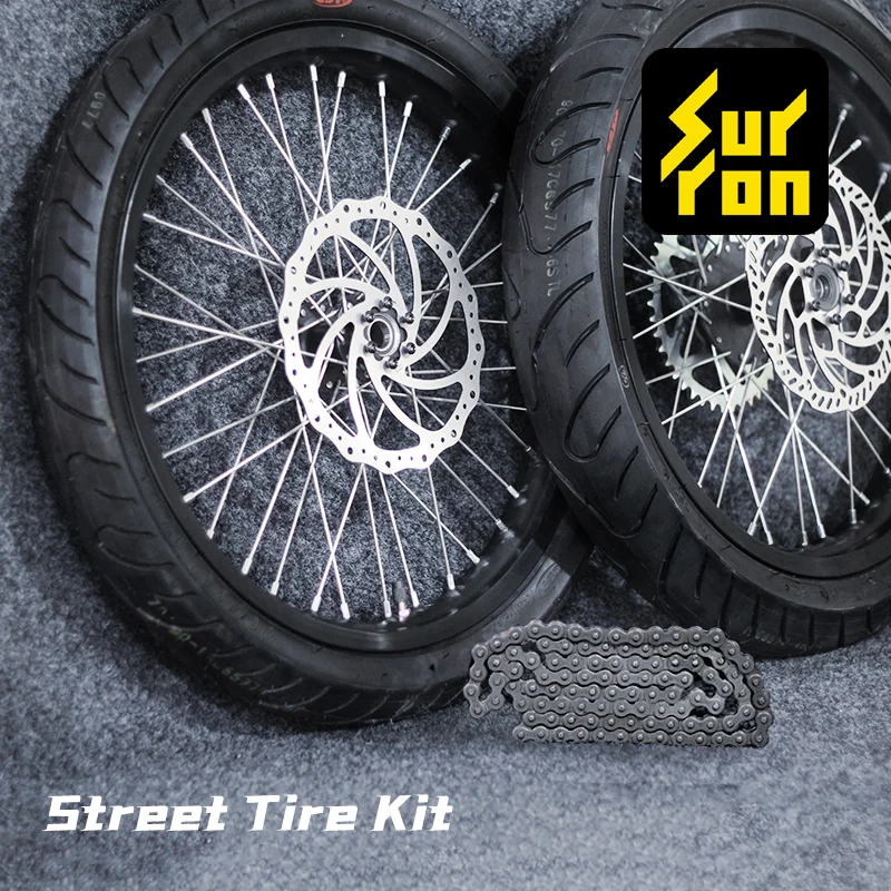 Factory Sale Original Suron Moto Conversion Kit Chain&hub&tire&gear ...