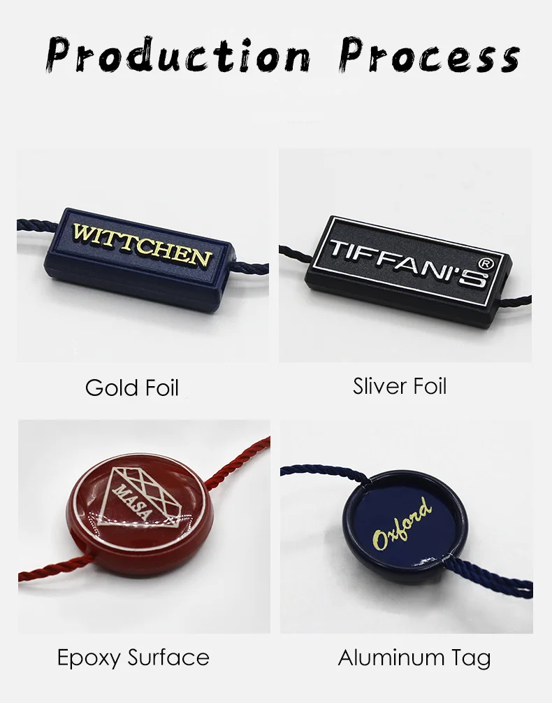 Custom Hang Tags With String For Clothing And Accessories - Buy ...