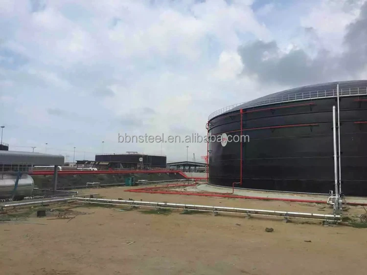 Large Scale Diesel Fuel Storage Tanks - Fixed Roof Tanks