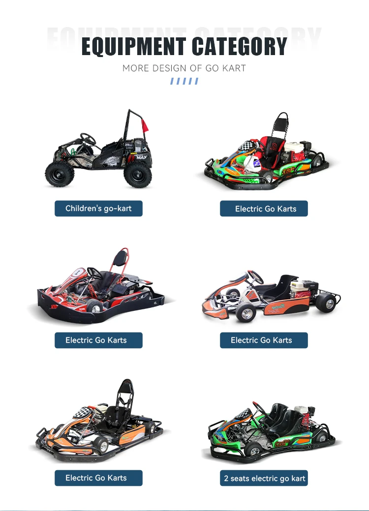 High Speed Attractive off Road Gasoline Tank Engine Racing Go Kart