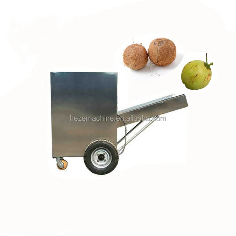 Automatic Coconut Husk Removing Hard Shell Peeling Dehusking Shelling ...