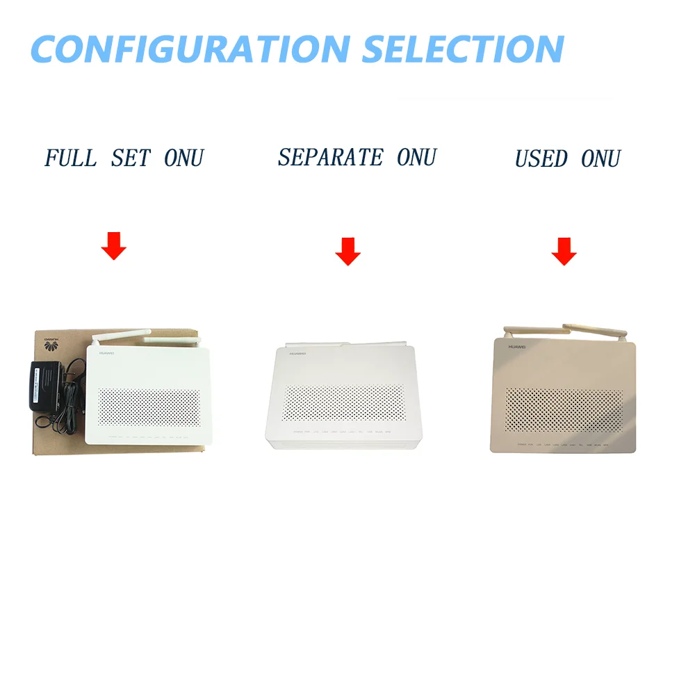 Brand New Gpon Onu Optical Network Unit Hg6143d With 2.4g/5g Dual Band ...