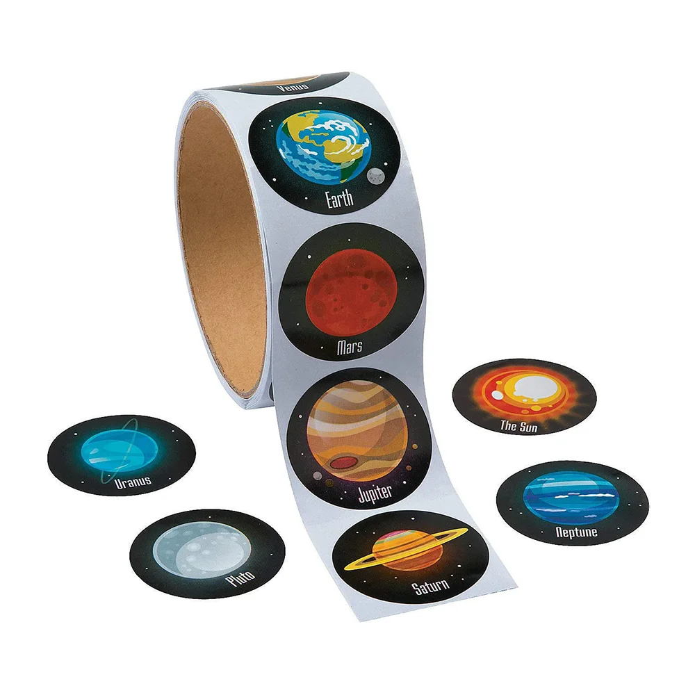 Cheap Solar System Stickers Planets Ceiling Wall Stickers Motivational ...