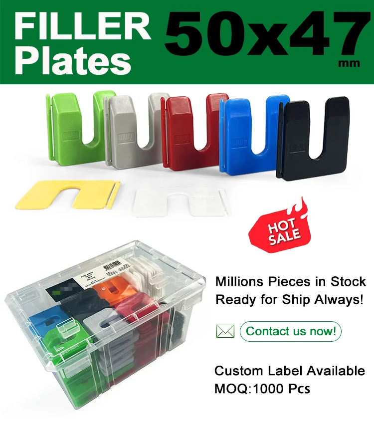 Woshun U Type Window Packer Plastic Leveling Shims Plastic Shim Packer ...