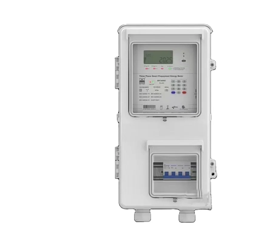 SMC Single Phase Meter Box - IP54 Waterproof Power Distribution