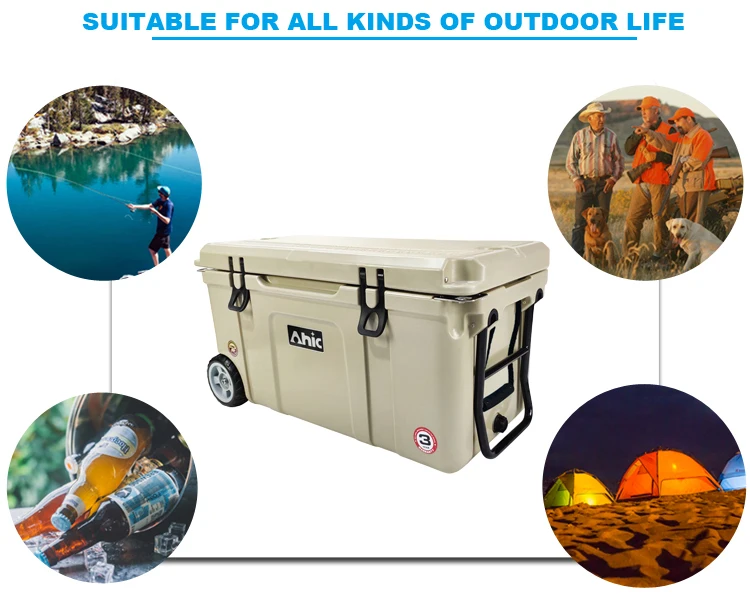 Dl75 Roto Coolers With Wheels For Fishing - Buy Cooler Box With Wheels ...