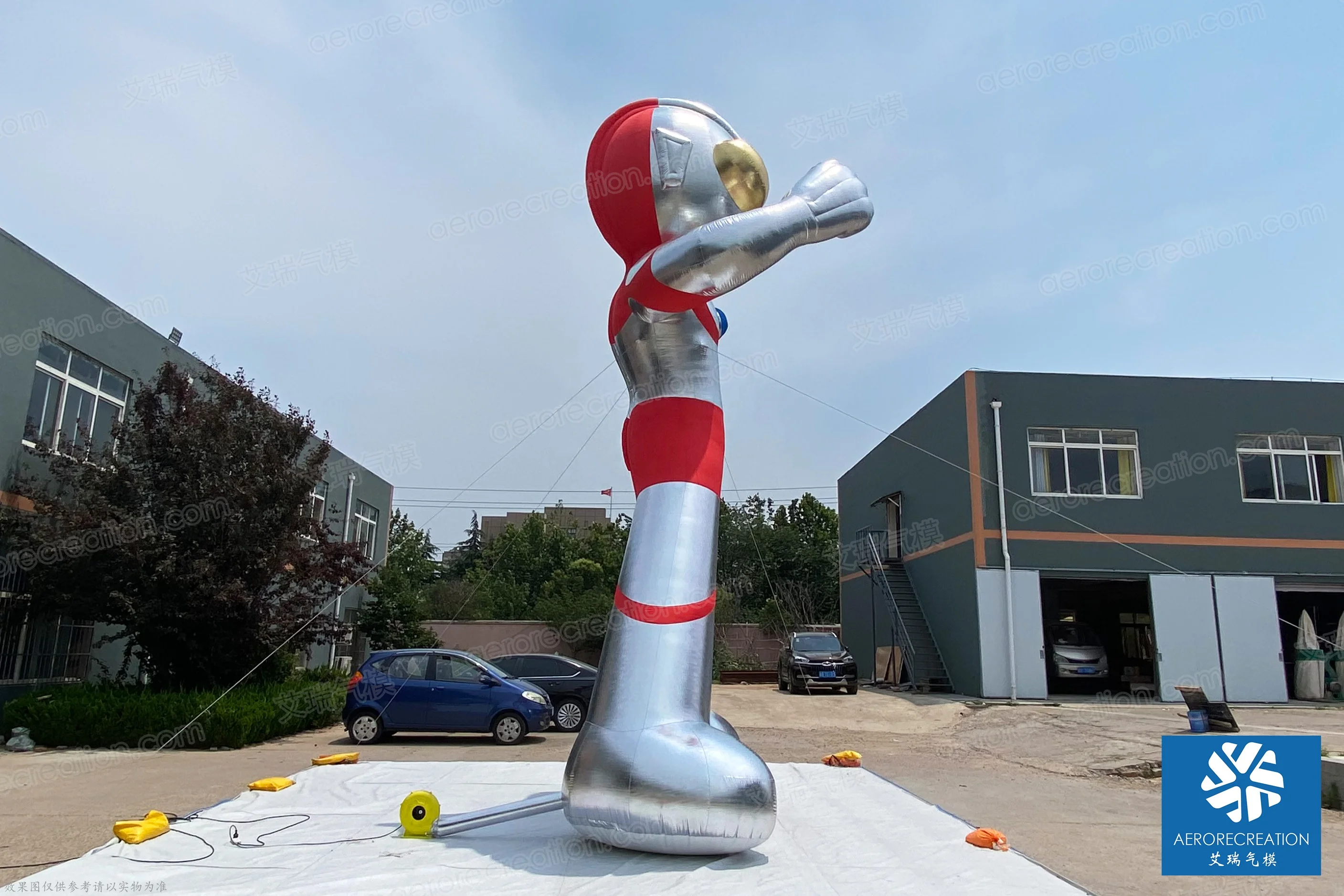 Customized Outdoor Inflatable Ultraman Decoration