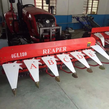 Rice Reaper With 10hp 12hp Walking Tractor For Harvesting Rice Wheat ...