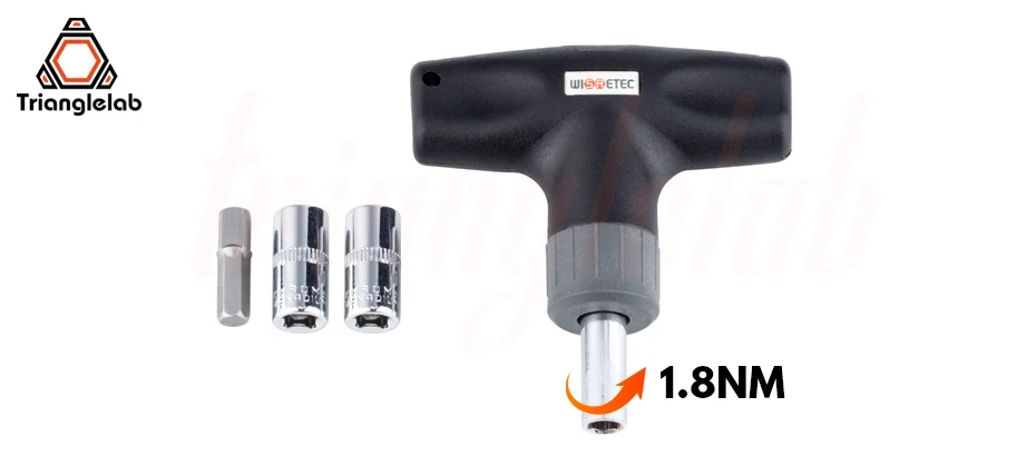 Trianglelab 프리셋 토크 렌치 1.8N 안전하고 빠른 육각 소켓 토크 렌치-7MM 8MM 3D 프린터 노즐 V6 화산 ...