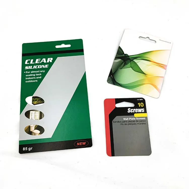 Custom Printing Cardboard Paper Insert Card for Toy Socks Packaging