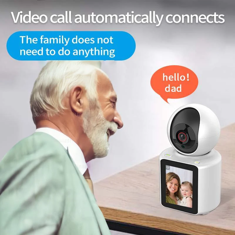 2023 Video Calling Smart Camera - Wi-Fi Security & Wideangle