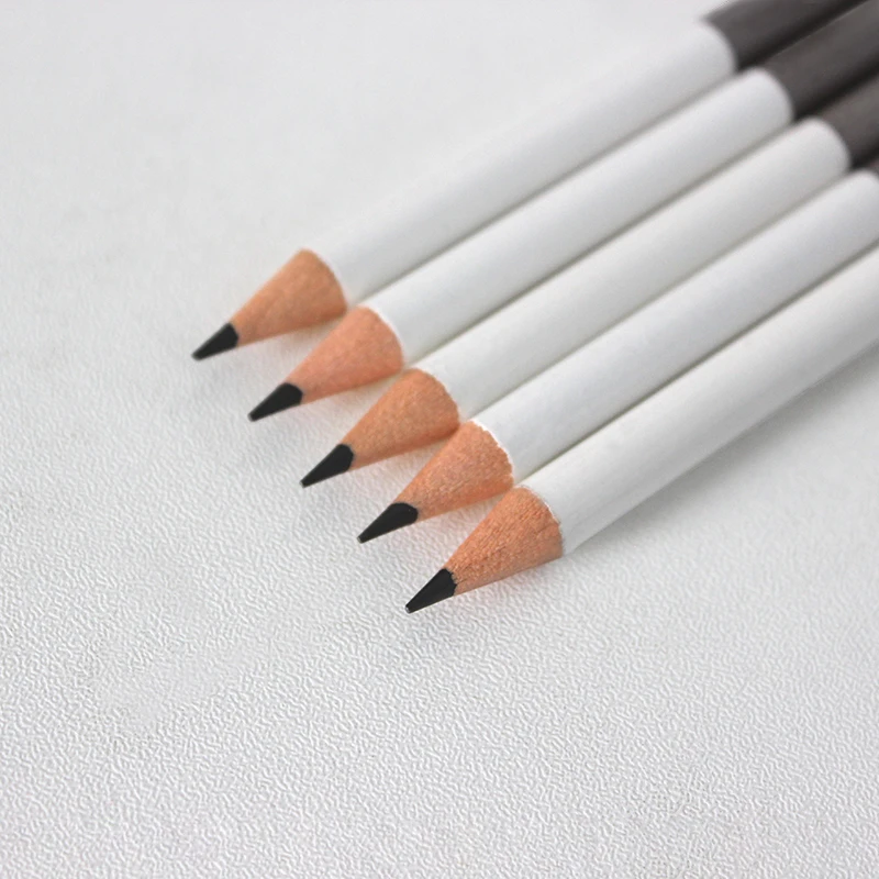 Wooden Standard Graphite Hb Pencil Sketch Pencil Set With Eraser Topper ...