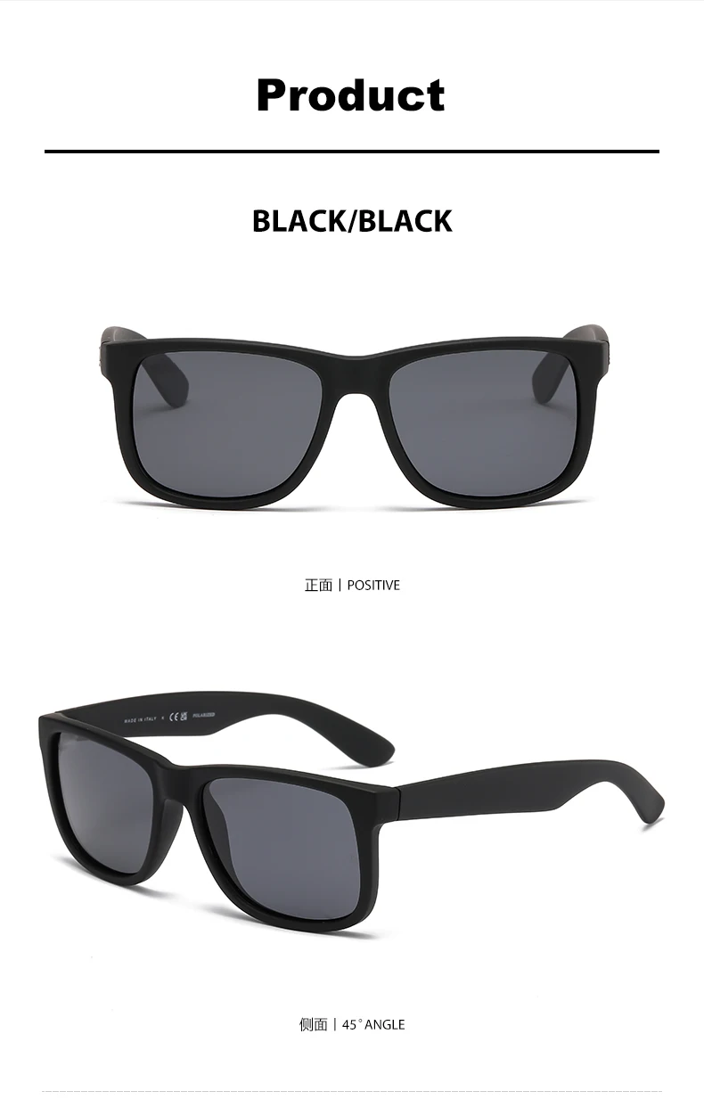Custom Retro Square Punk Rock Hip Hop Sunglasses Men Women Black Frame ...