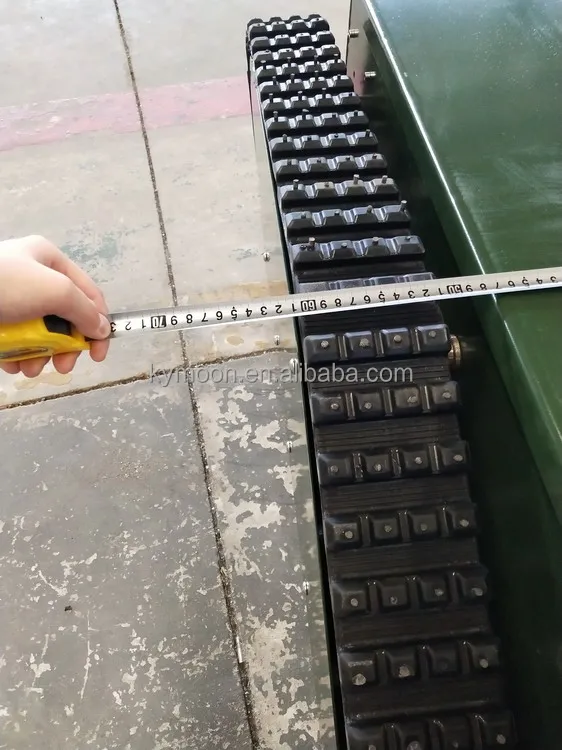 Robot Rubber Tracked Small Machine Max Load 300kgs Tracked Robot ...