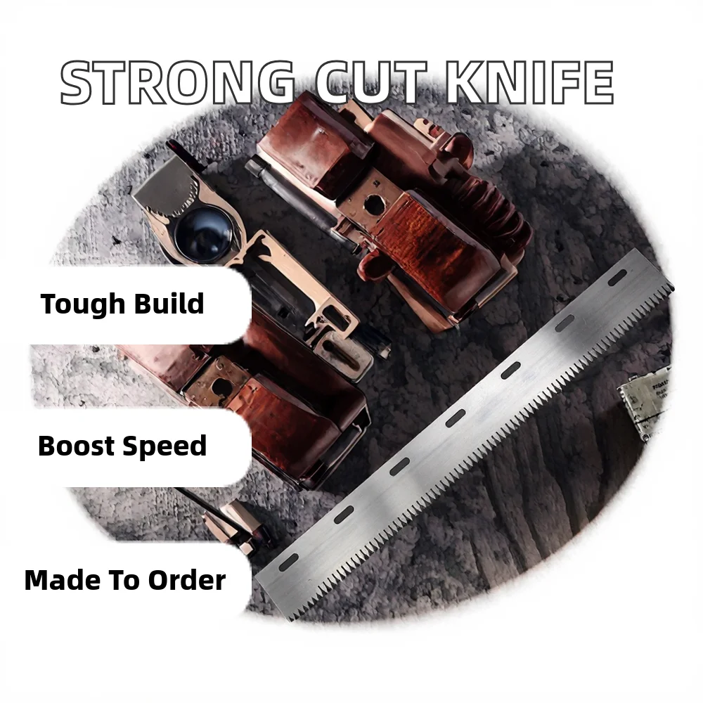High Performance Durable Serrated Packaging Machine Knife New Condition ...
