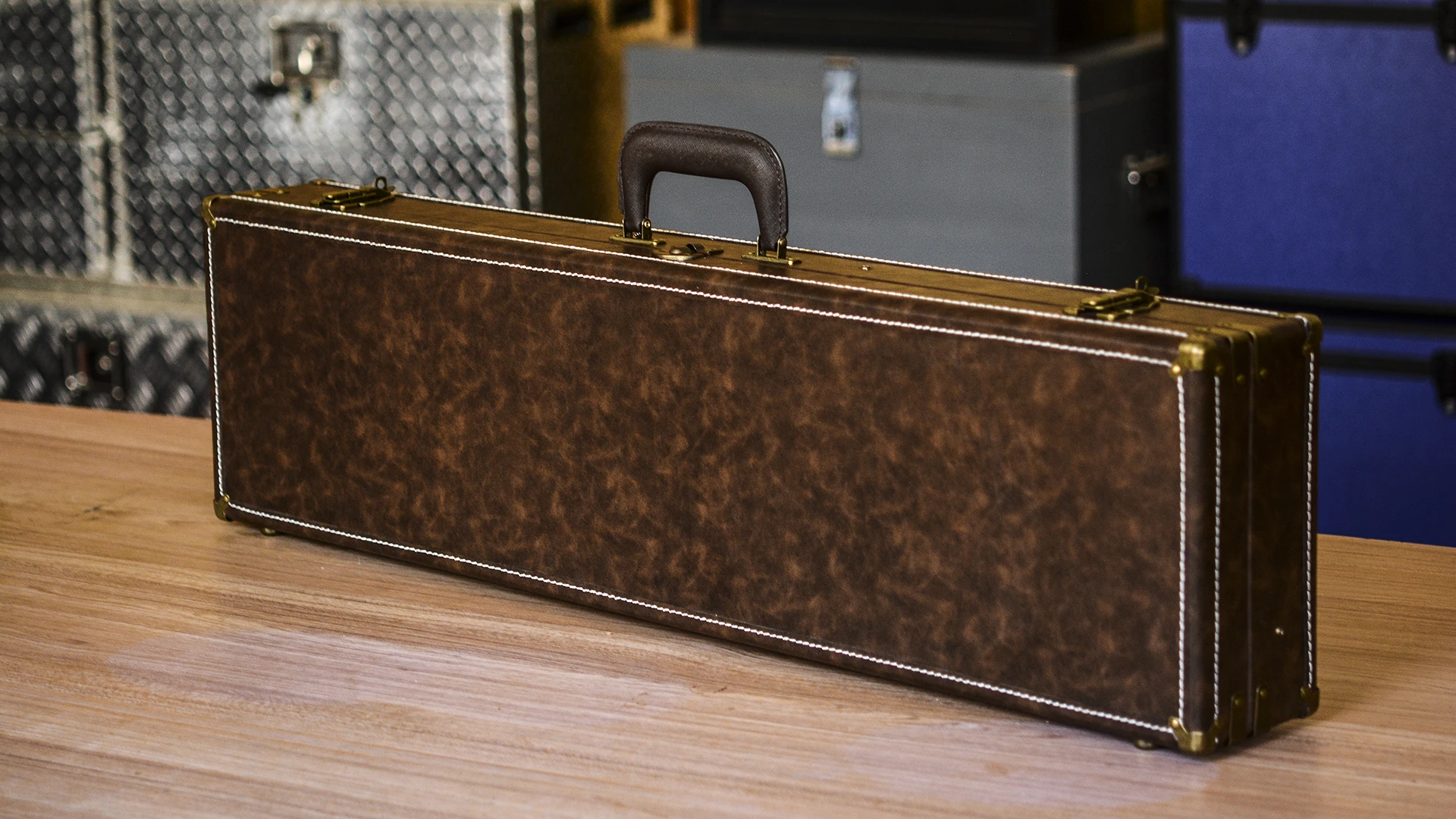 Vintage Leather Gun Case - Multi-Purpose Briefcase