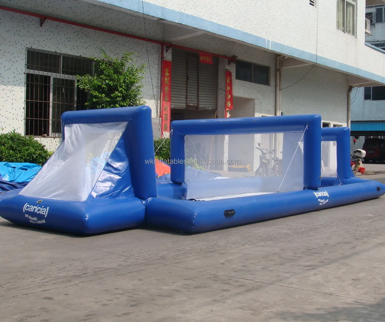 Large Inflatable Bubble Soccer Field Inflatable Bubble Football Field ...