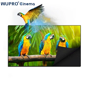 Wupro 130" Seamless Premium Bsp Pet Alr Projection Screen Enhanced Gain ...