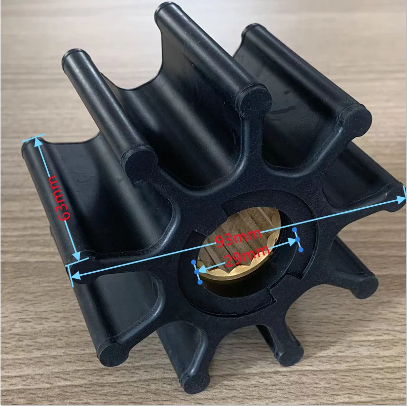 Flexible Neoprene Rubber Impeller For Kashiyama Sp200 Sp220 Pump ...