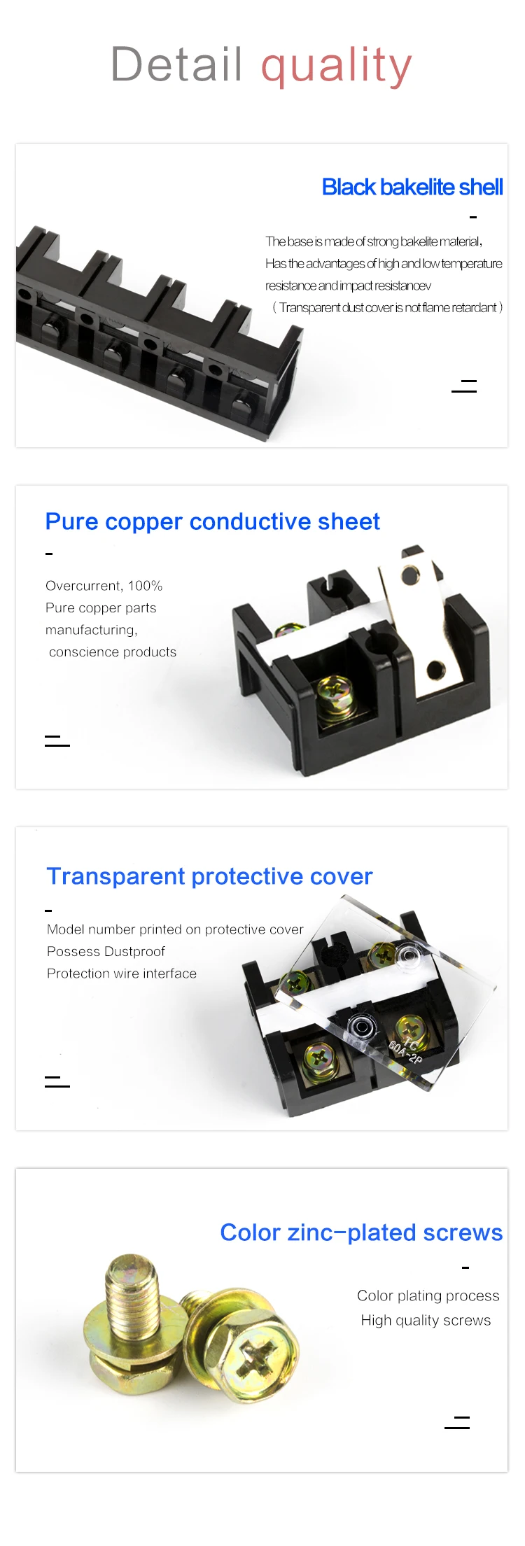 Tc3003 High Current Terminal Block 300a 3p 600v Double Row Fixed Screw Terminal Tc 3003 Buy