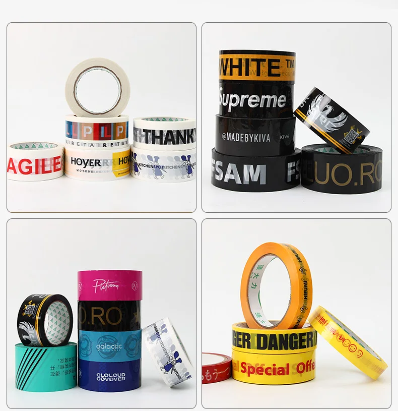 Customized Adhesive Package Carton Sealing Tape - Bopp