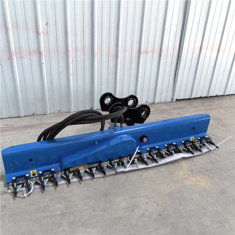 Hydraulic Excavator Attachment - Efficient Hedge Trimmer