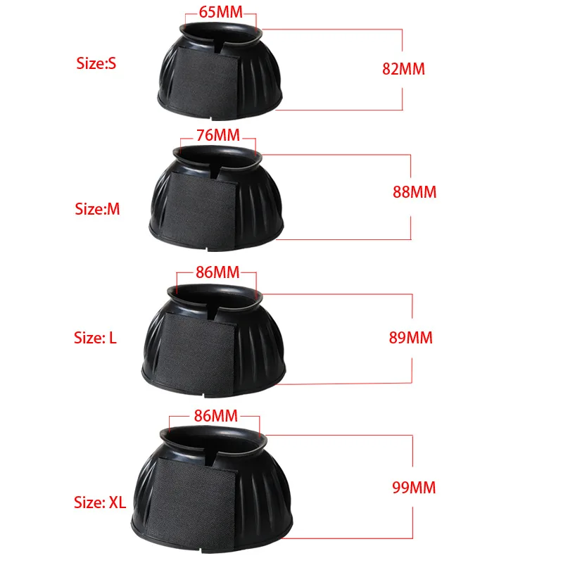 Horse Hoof Bell Boots Relieve Chronic Pain and Hoof Sensitivity With ...