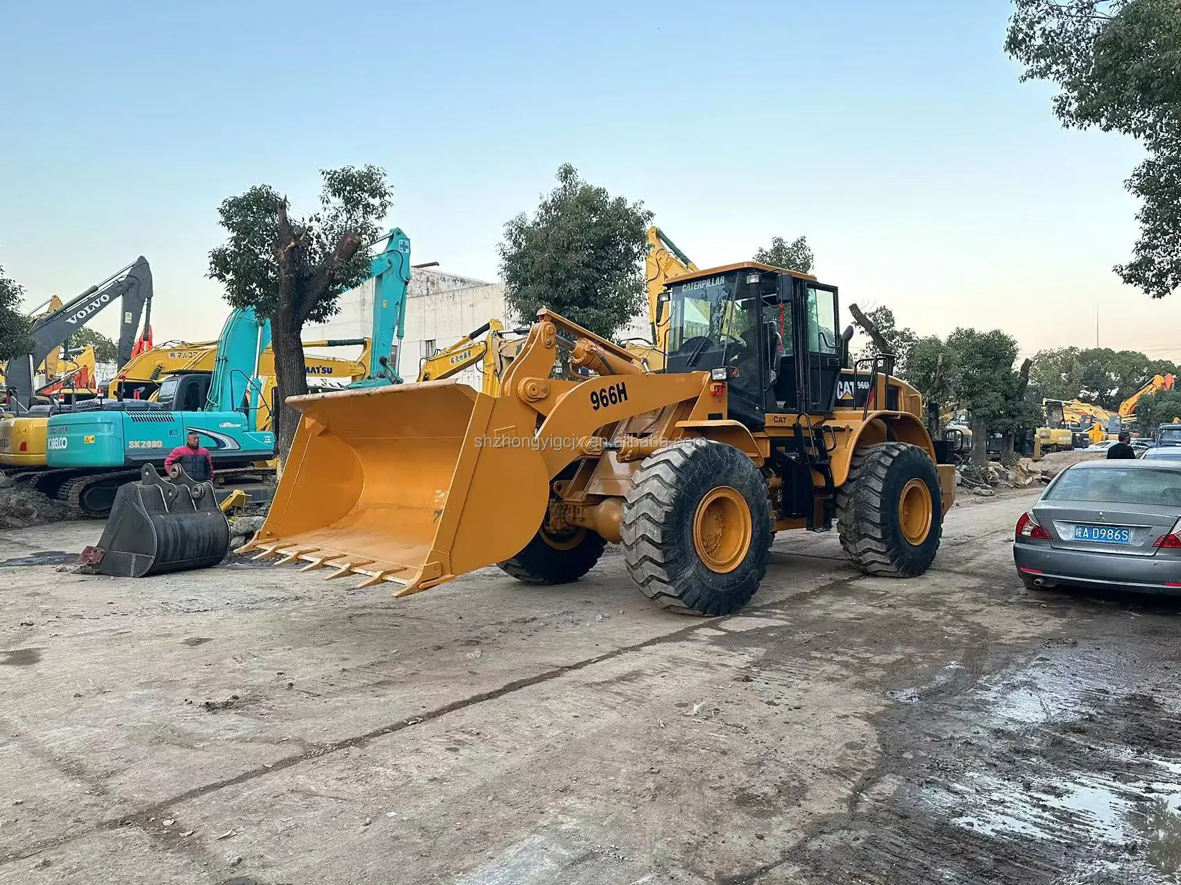 Cheap Price Caterpillar 5ton Payloader Cat 966H 950E 966G Wheel Loader ...