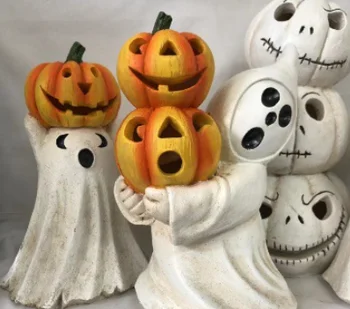 Factory Led Halloween Airblown Inflatable Ghost With Boo Outdoor ...