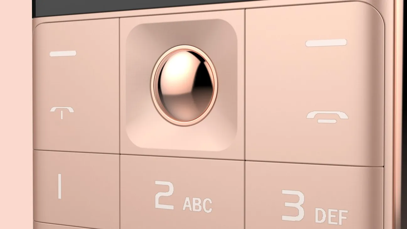 2021 Touch Keyboard Feature Phone - 32GB Storage, 2.8-Inch Screen