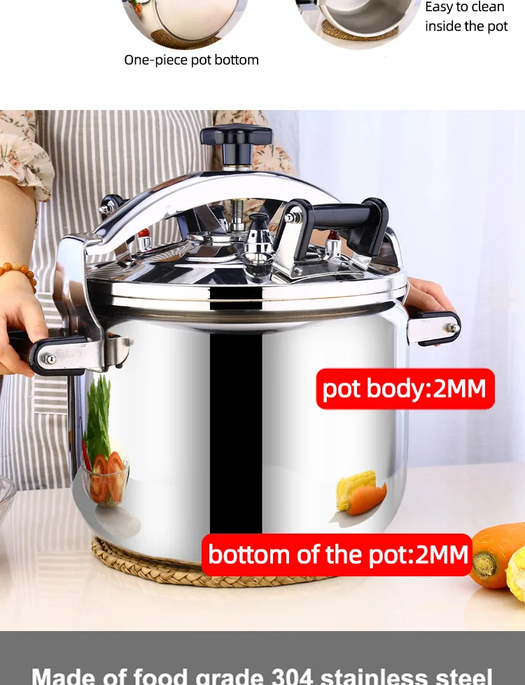 Stainless Steel Pressure Cookers - Durable & Efficient