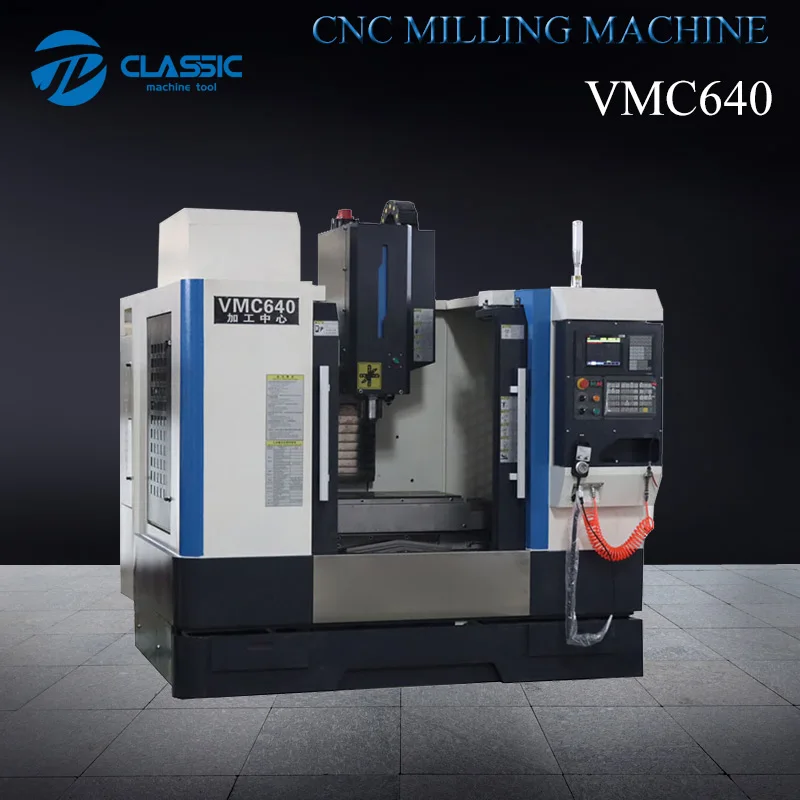 Small Vertical Machining Center Vmc Series Vmc640 Hobby China Cnc ...