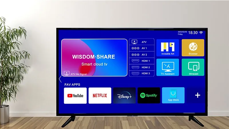 Sstv Television Led Tv 43" 4k Uhd Lcd Tv Screen 43 Inch Android Wifi ...